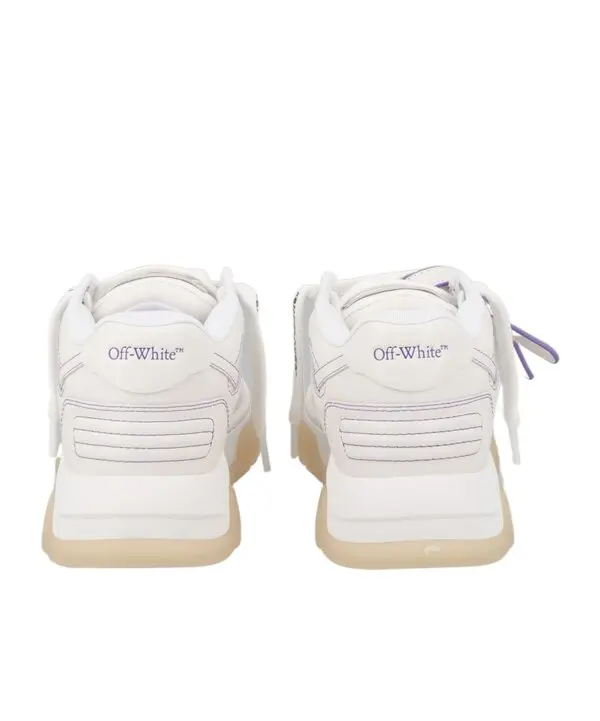 Off-White Round-toe Sneakers