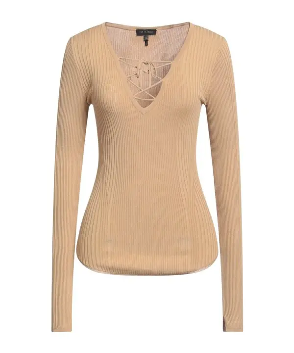 Rag & Bone Solid Color Knit Sweater - No