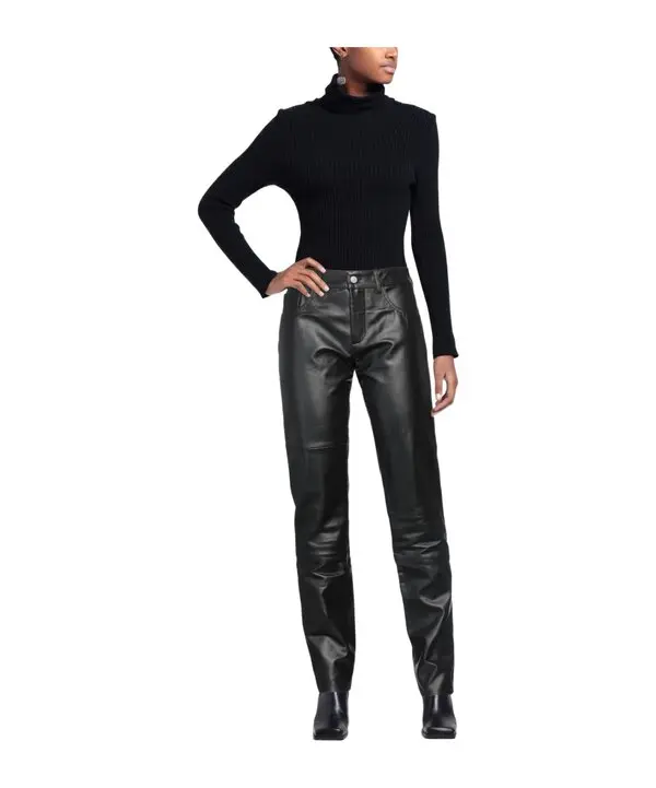 MAISON MARGIELA Leather Trousers