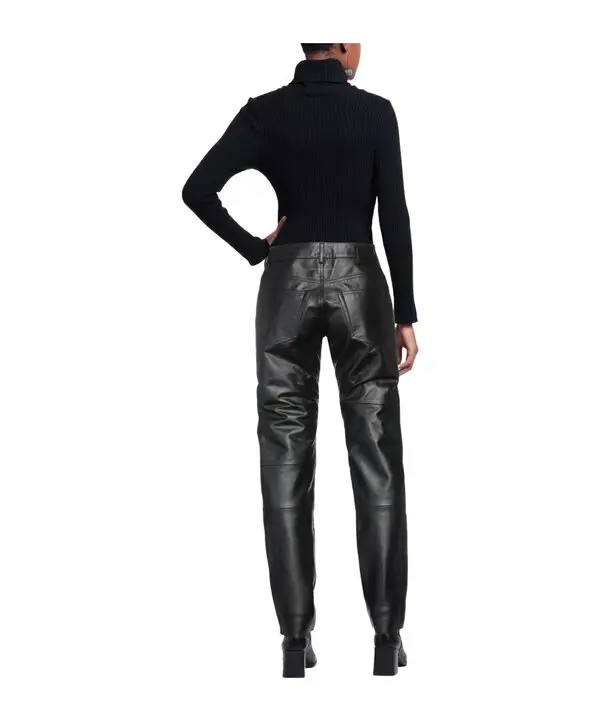 MAISON MARGIELA Leather Trousers