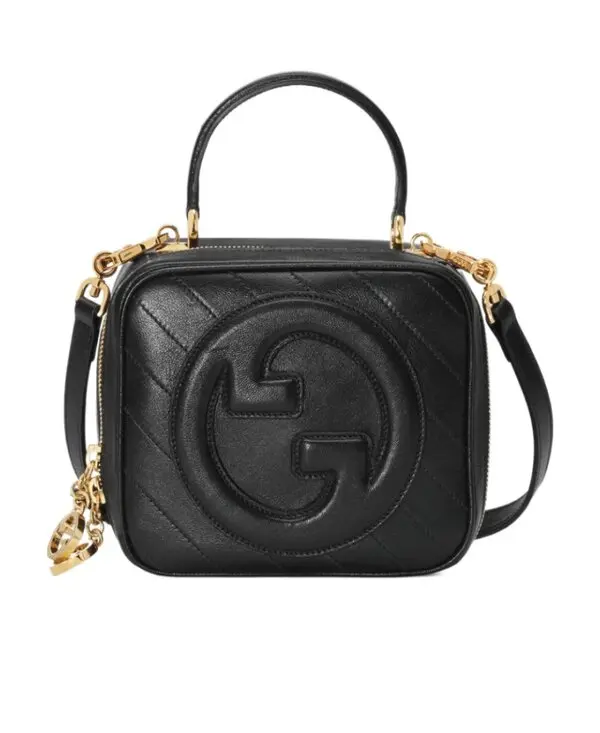 Gucci Blondie Top Handle Bag - Black