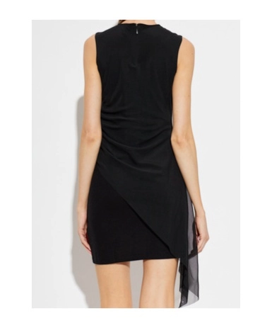 ALLSAINTS Sleeveless Ruched Asymmetric Mini Dress