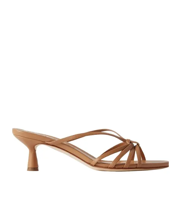 AeydĒ Knotted Leather Sandals - No