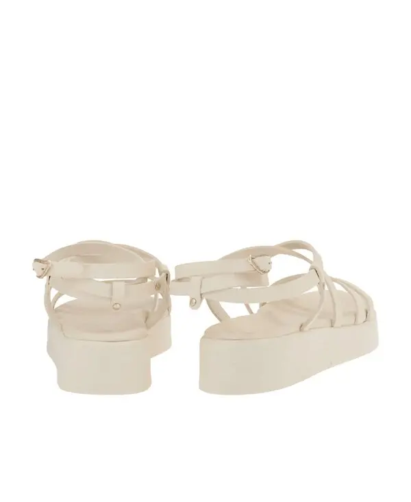 ANCIENT GREEK SANDALS Logo Flat Sandals