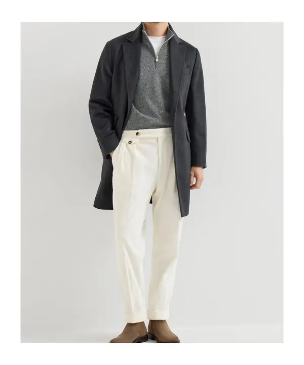 Brunello Cucinelli Mouliné Cashmere Sweater With Half Zip