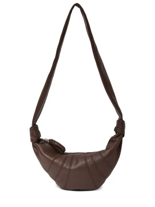 LEMAIRE Longstrap Crescent Bag - Brown
