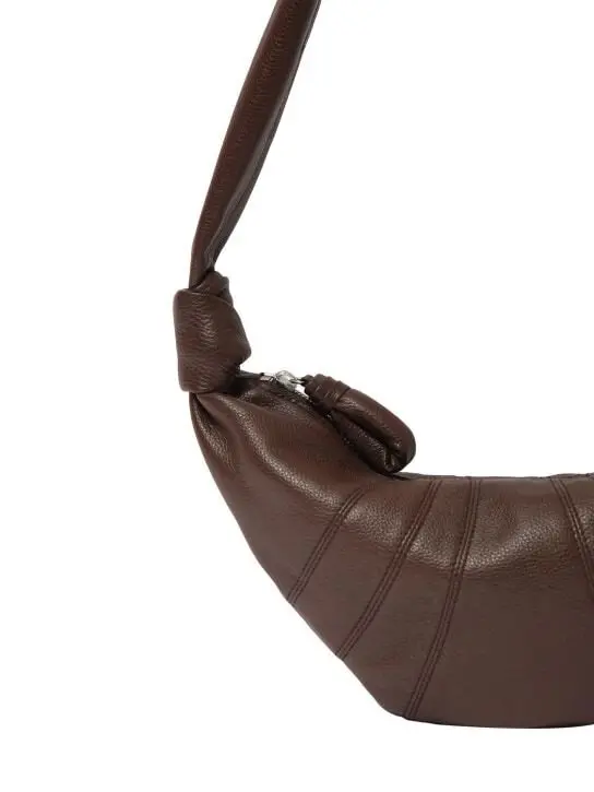 LEMAIRE Longstrap Crescent Bag - Brown