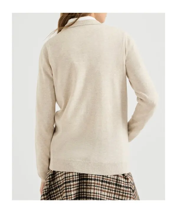 Brunello Cucinelli Cashmere Sweater With Monili