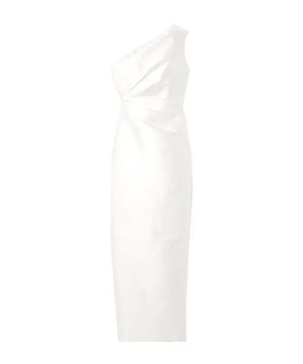 Solace One-shoulder Satin Twill Gown