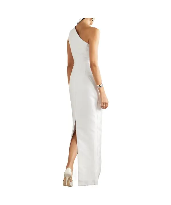 Solace One-shoulder Satin Twill Gown