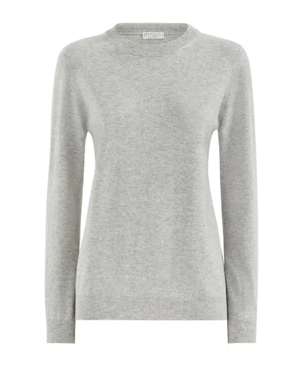 Brunello Cucinelli Cashmere Sweater With Monili