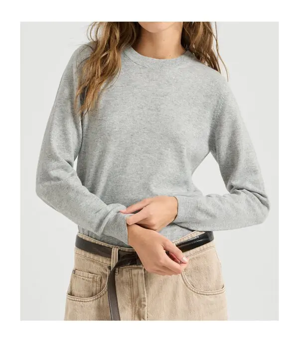 Brunello Cucinelli Cashmere Sweater With Monili