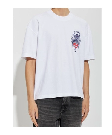 ALLSAINTS Skull Heart Graphic Short Sleeve T-shirt