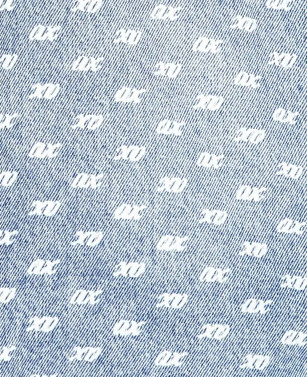 Armani Exchange Logo-print Denim Shirt