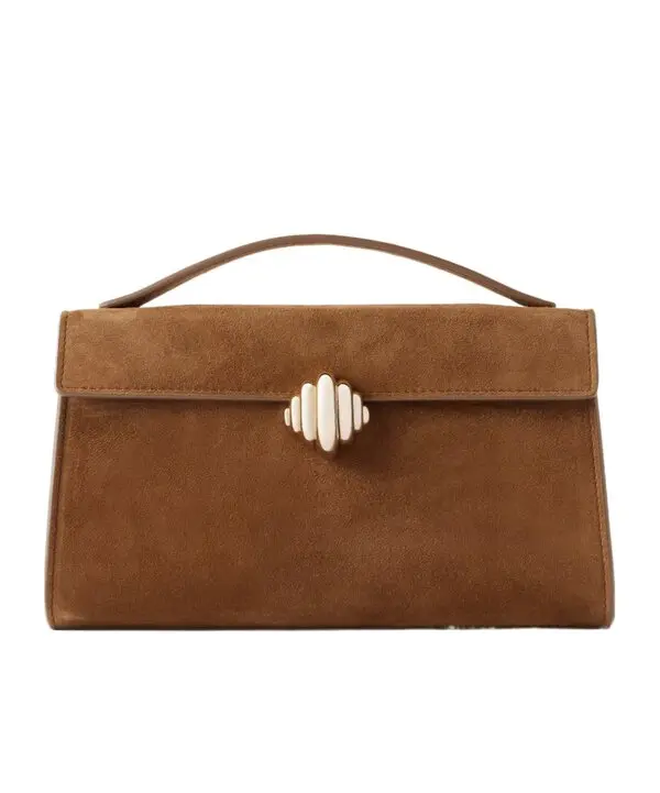 AQUAZZURA Bag Embellished With Gold Buckle Details