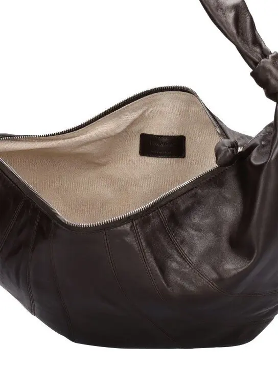 LEMAIRE Longstrap Crescent Bag - Black