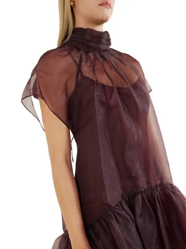 Simkhai Lightweight Sheer Dress