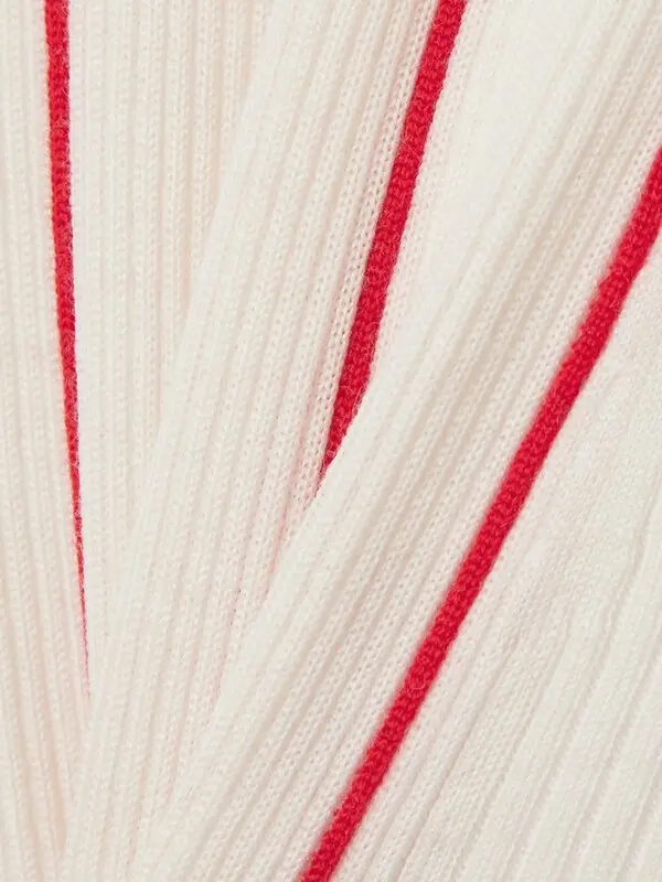 Perfect Moment Slalom Striped Merino Wool Leggings