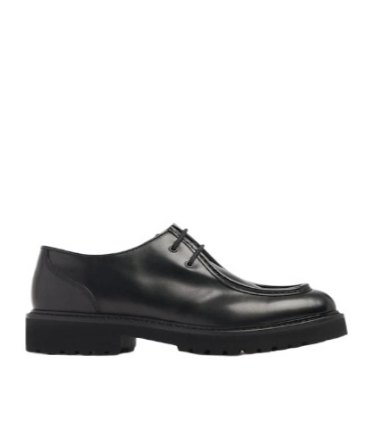 DOUCAL'S Roundtoe Platform Flat Shoes
