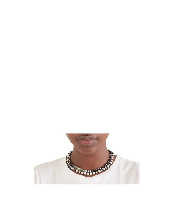 Assouline Agate Beaded Necklaces
