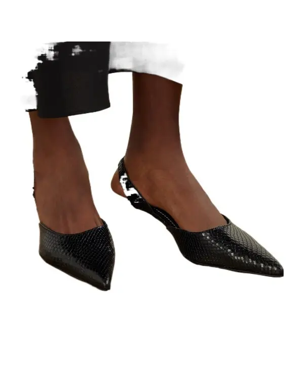 Staud Snakeprint Highheeled Shoes