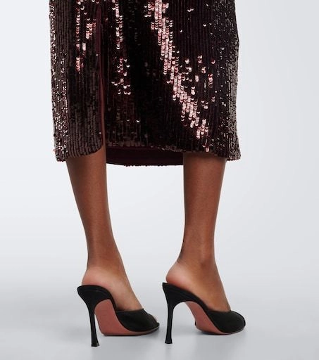Simkhai Nikki Sequined Midi Skirt
