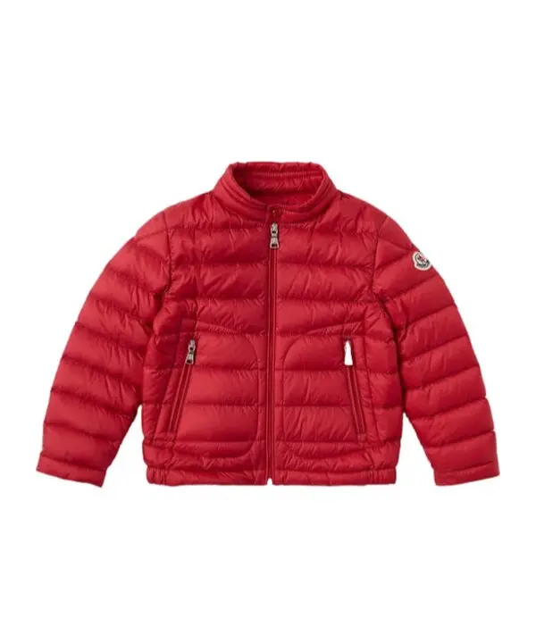 Moncler Lightweight Waterresistant Down Jacket - Red