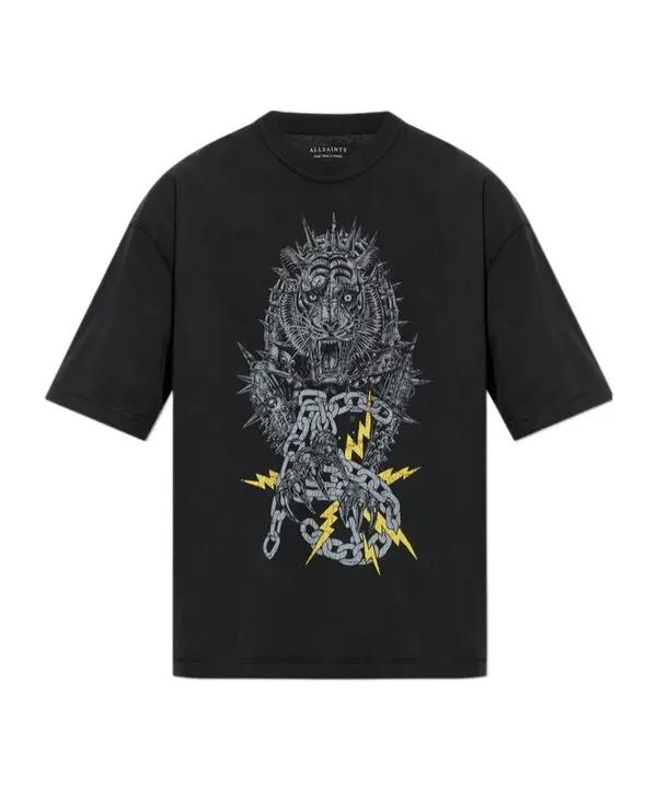 ALLSAINTS Graphic Print Short Sleeve T-shirt