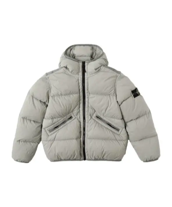 Stone Island Hooded Logo Coat