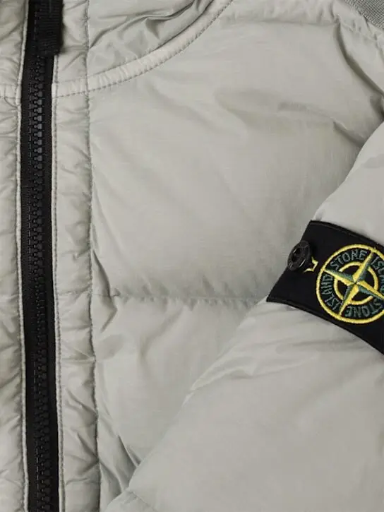 Stone Island Hooded Logo Coat