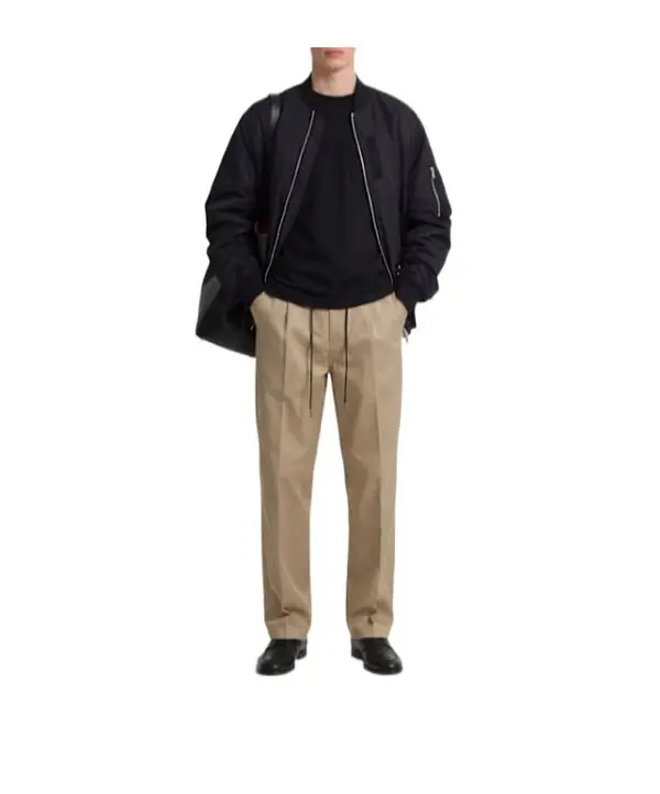 Sacai Wide Pants With Drawstring