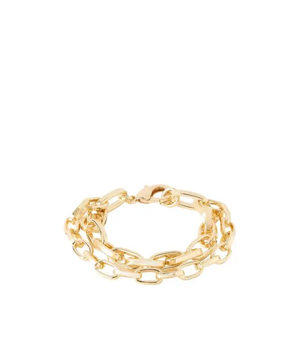 Assouline The Paperclip Gold-tone Chain Bracelet