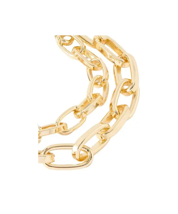 Assouline The Paperclip Gold-tone Chain Bracelet