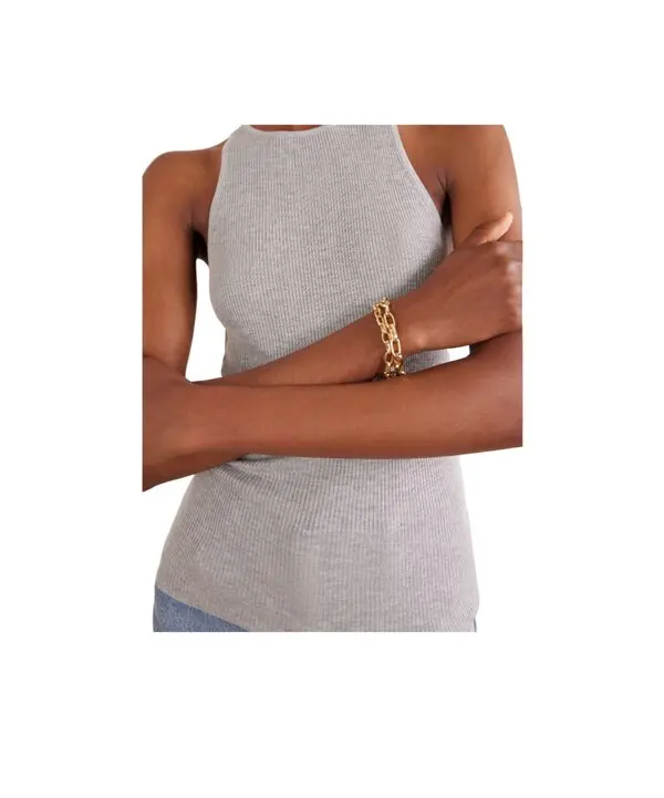 Assouline The Paperclip Gold-tone Chain Bracelet