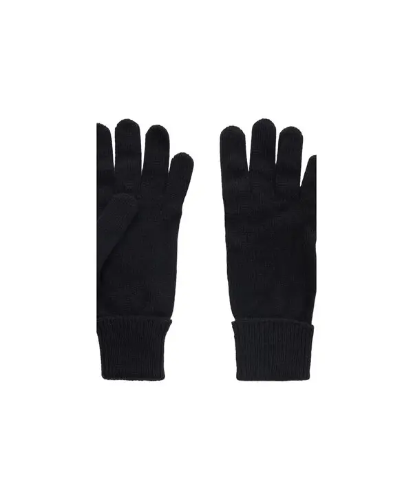 Johnstons Of Elgin Minimalist Cashmere Gloves - Black