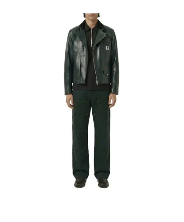 Sacai High-waisted Loose-fitting Pants