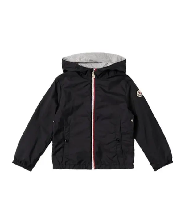Moncler Waterresistant Nylon Jacket - Black