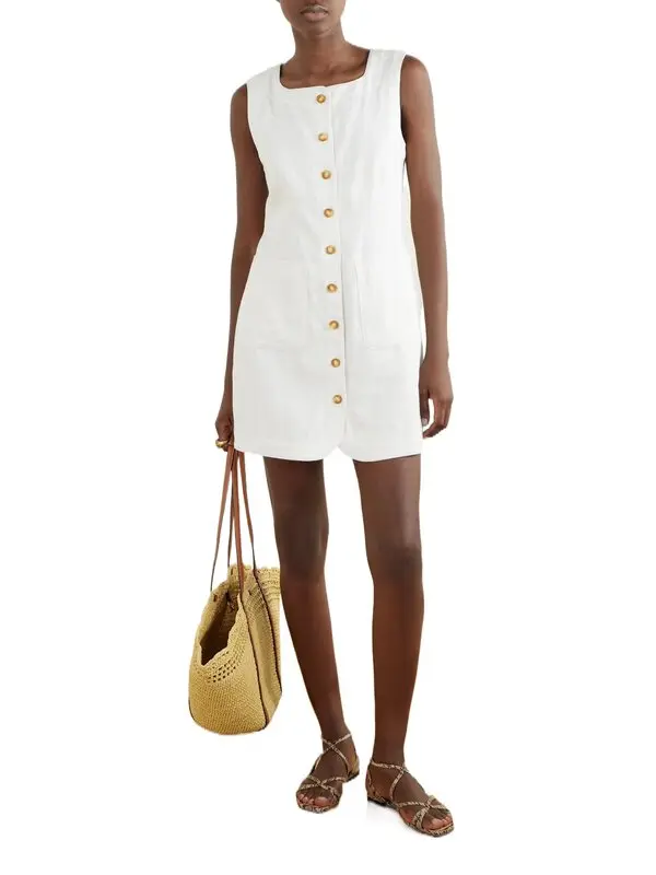 Ulla Johnson Curved Woven Handbag