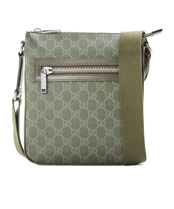 Gucci Gg Cotton Cross-body Bag - Green