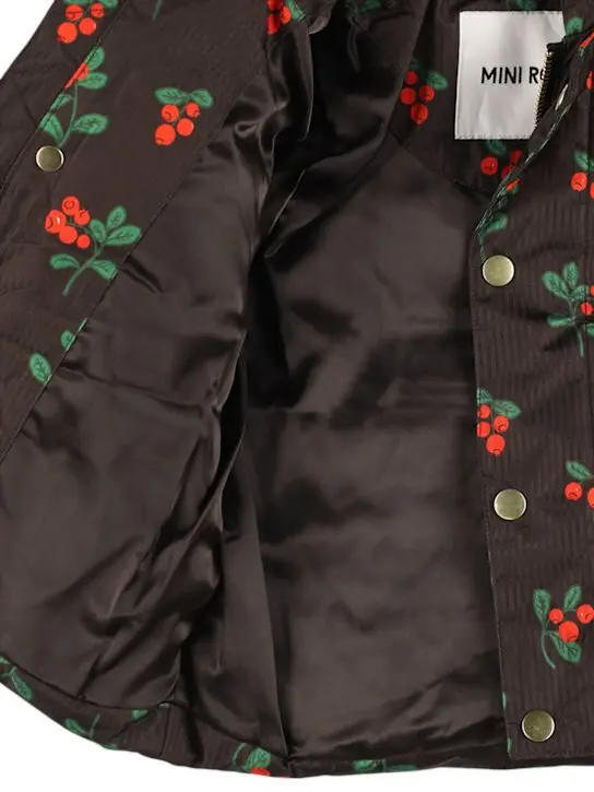 MINI RODINI Printed Down Jacket