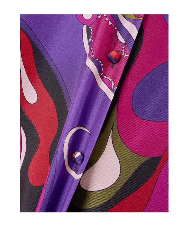 Emilio Pucci Printed Silk Shirt