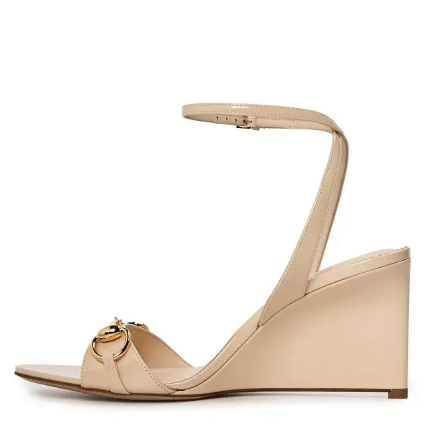 Gucci Opentoe Wedge Sandal