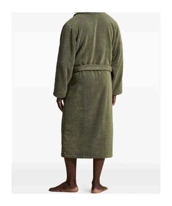 Polo Ralph Lauren Pony-embroidered Shawl-collar Robe