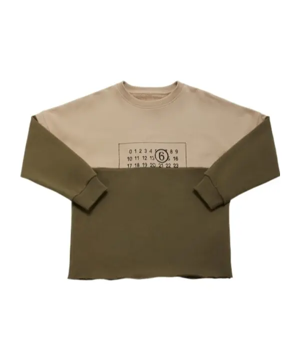 MAISON MARGIELA Ribbedcollar Knit Sweater
