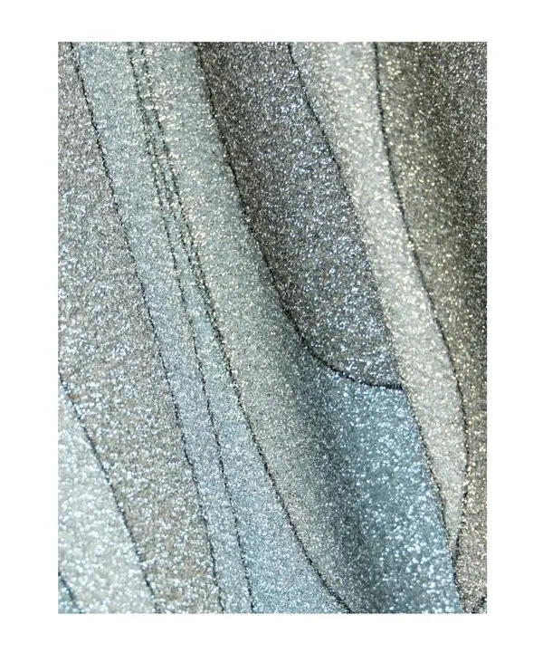 Emilio Pucci Printed Metallic Jersey Midi Skirt
