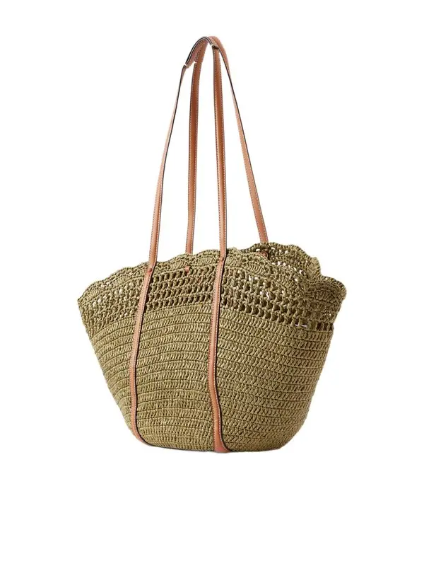 Ulla Johnson Curved Woven Handbag