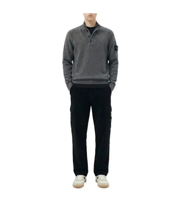 Stone Island Mid-rise Straight-leg Trousers