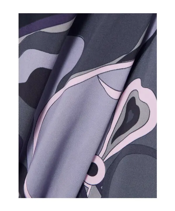 Emilio Pucci Printed Satin-jersey Mini Dress