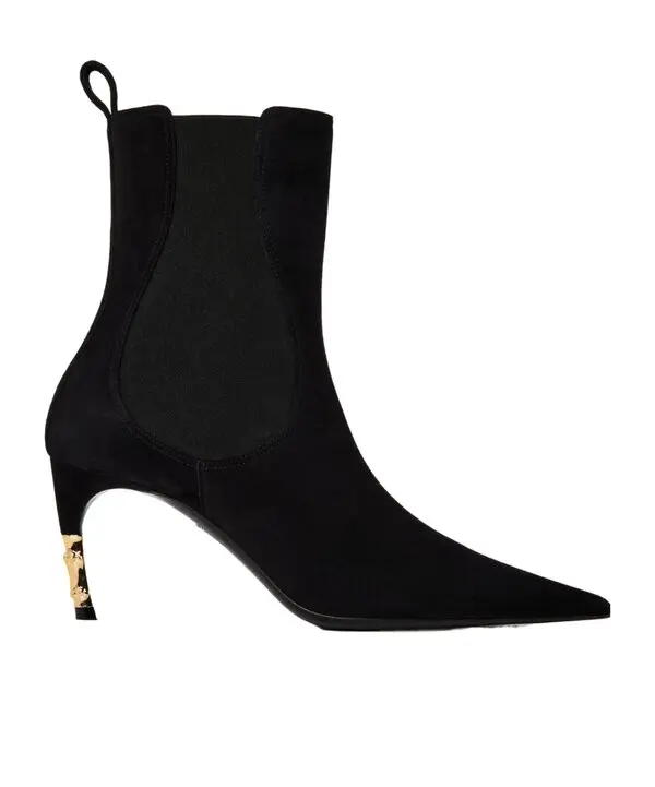 Gucci Pointedtoe Chelsea Ankle Boot - Black