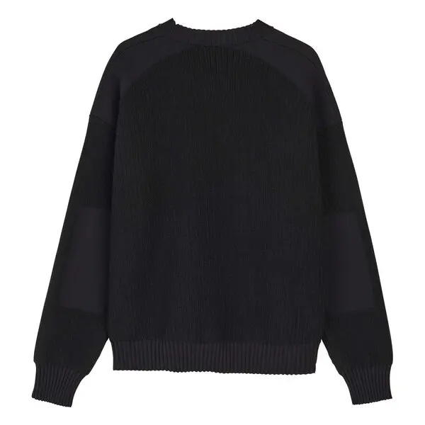 Y3 Loosefitting Crewneck Knit Sweater